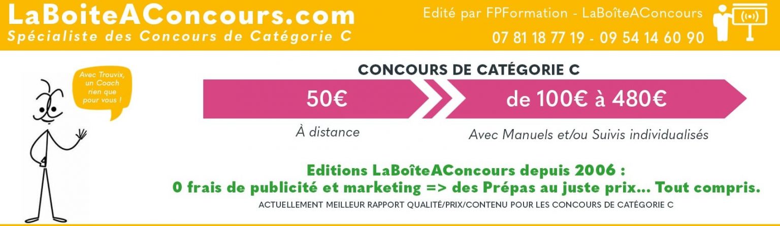 Exercices de préparation aux concours administratifs - LaBoîteAConcours Exercices de préparation aux concours administratifs - LaBoîteAConcours